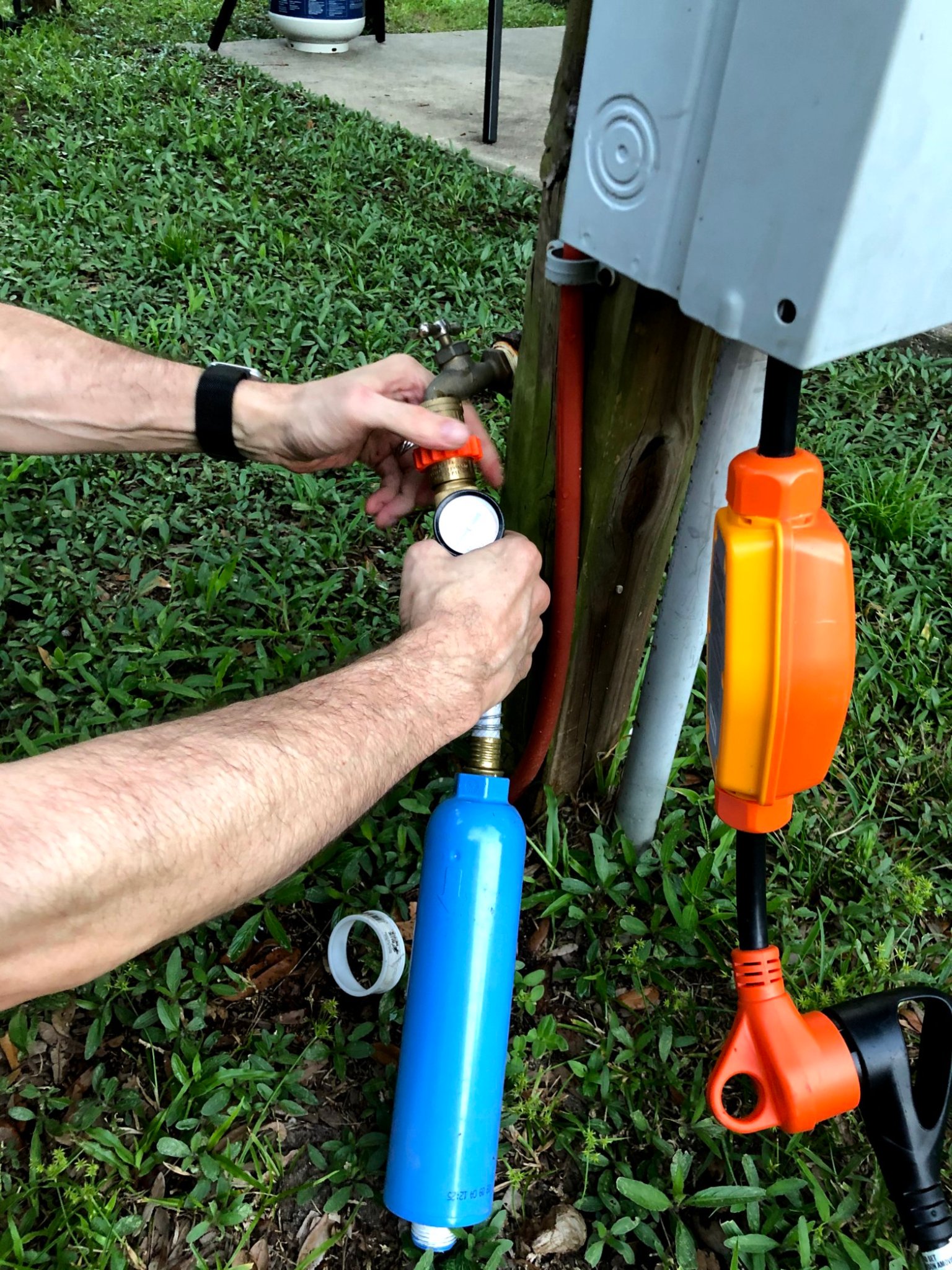 Hooking up Water – Wandering with the Williams Family