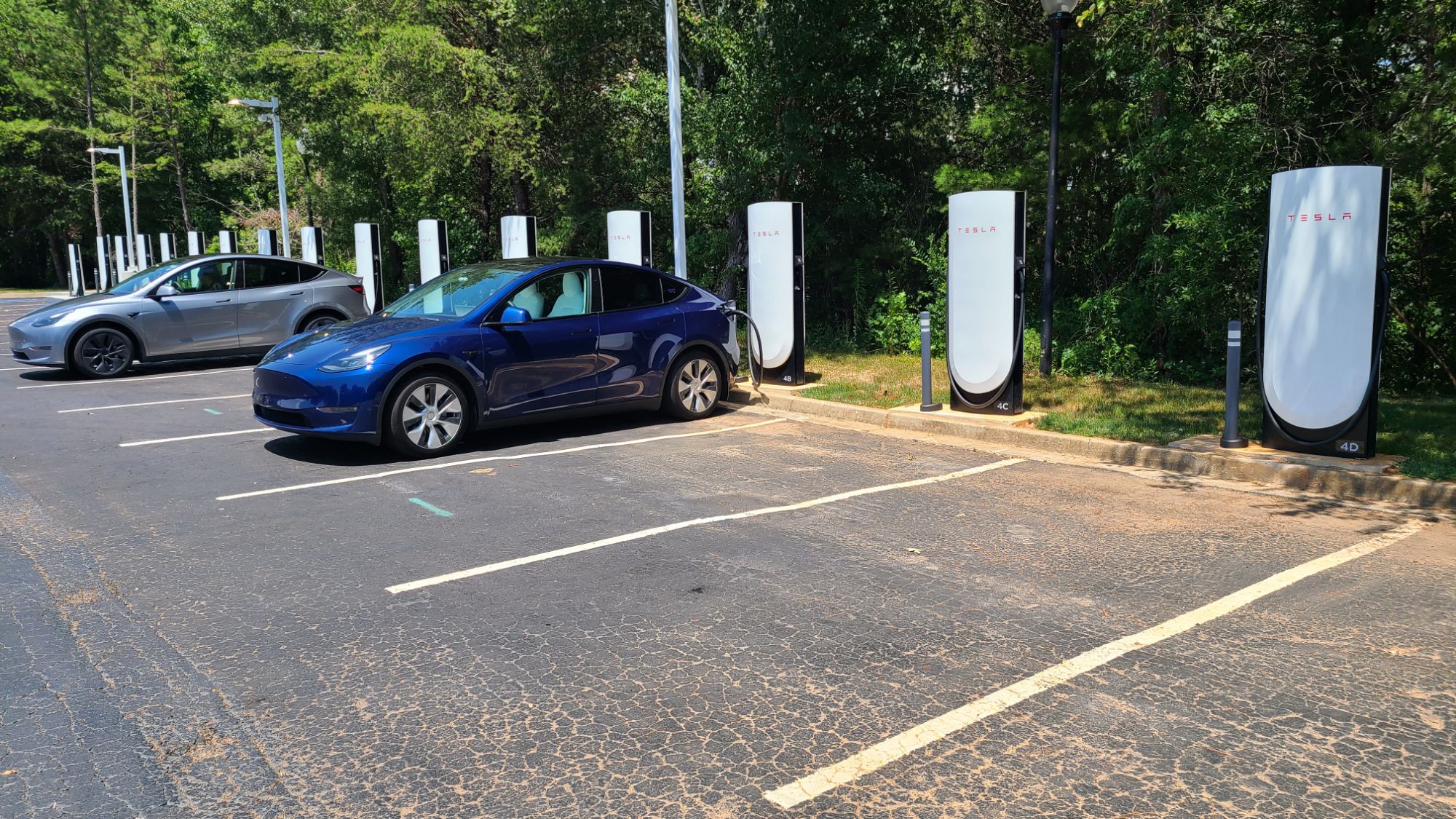 Anderson, SC Tesla Supercharger – Wandering with the Williams Family