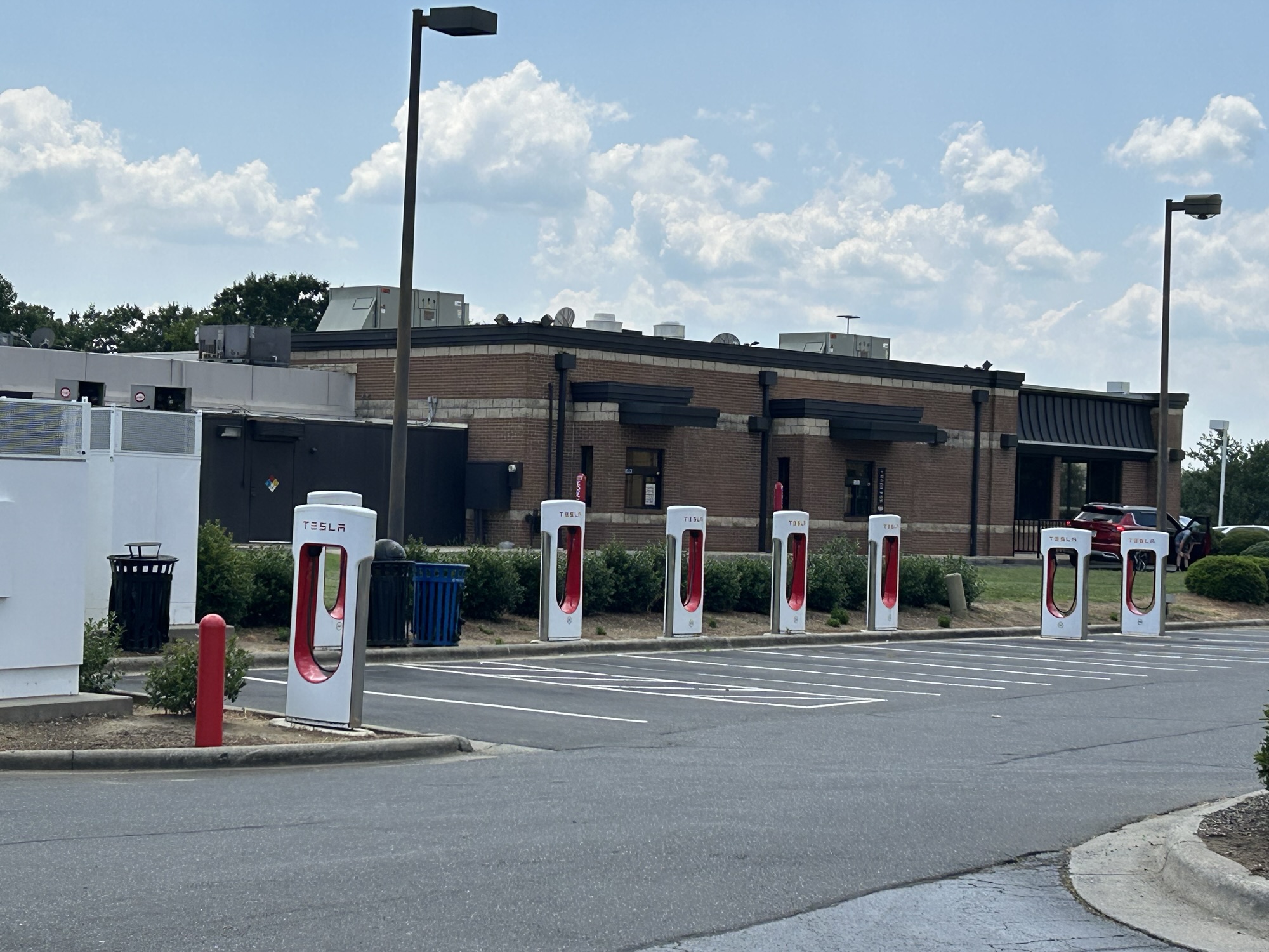 Fort Mill, SC Tesla Supercharger – Wandering with the Williams Family